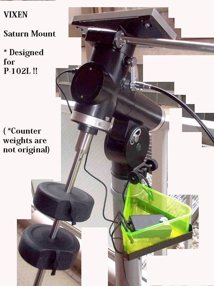 When we see this mount, must be surprised with VIXEN's Passion to P-102L!!